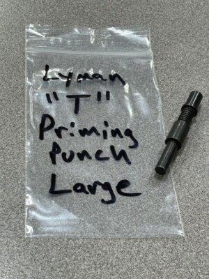 Lyman "T" Priming Punch Large | eBay