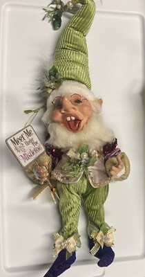 Mark Roberts Elves - Mistletoe Elf 51-16196 Medium 16.5" Figurine 232/ ...