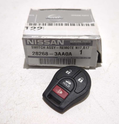 New OEM Genuine Nissan Remote Entry FOB 2013-2019 Versa Sedan 28268 ...
