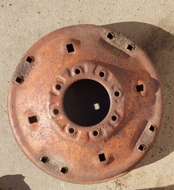 USED ALLIS CHALMERS WD WD45 TRACTOR REAR RIM WHEEL CENTER 220596 Lot ...