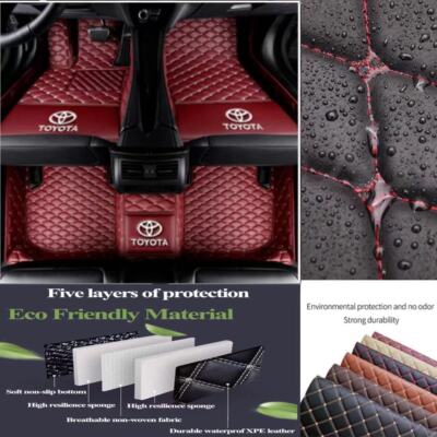 For Toyota All Models Car Floor Mats Custom Floor Liner Cargo Liners ...