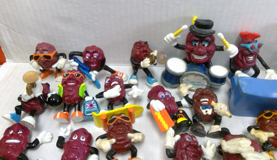 1980's Applause California Raisins Figurine Lot Rare Vintage | eBay