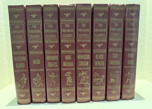 Lot Of (8) 1957 The Children’s Classics Books John C Winston Company | eBay