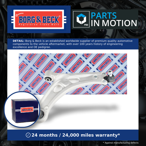 Wishbone / Suspension Arm BCA7794 Borg & Beck Track Control 9815014380 ...