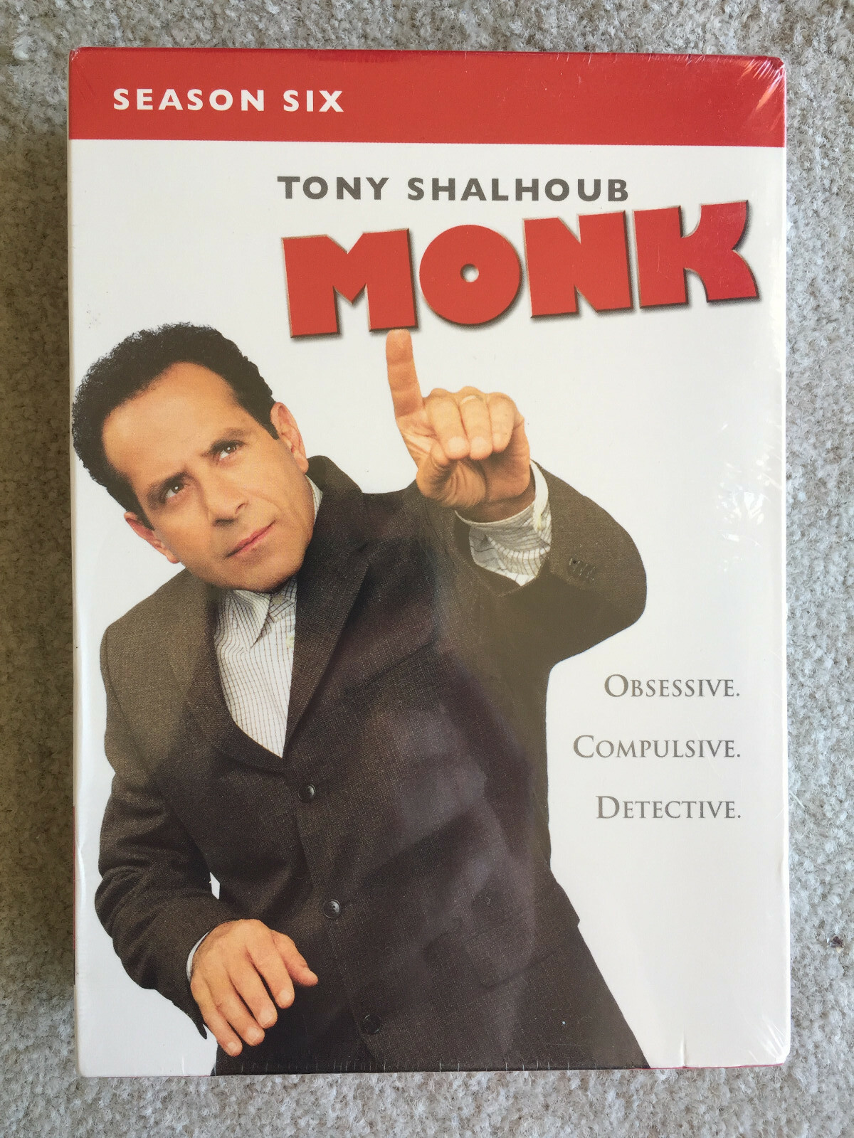 Monk - Season Six ( 6 ) DVD Set, New and Sealed, Free Shipping ...