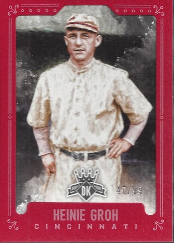 2017 Diamond Kings Framed Red #46 Heinie Groh /99 - NM-MT | eBay