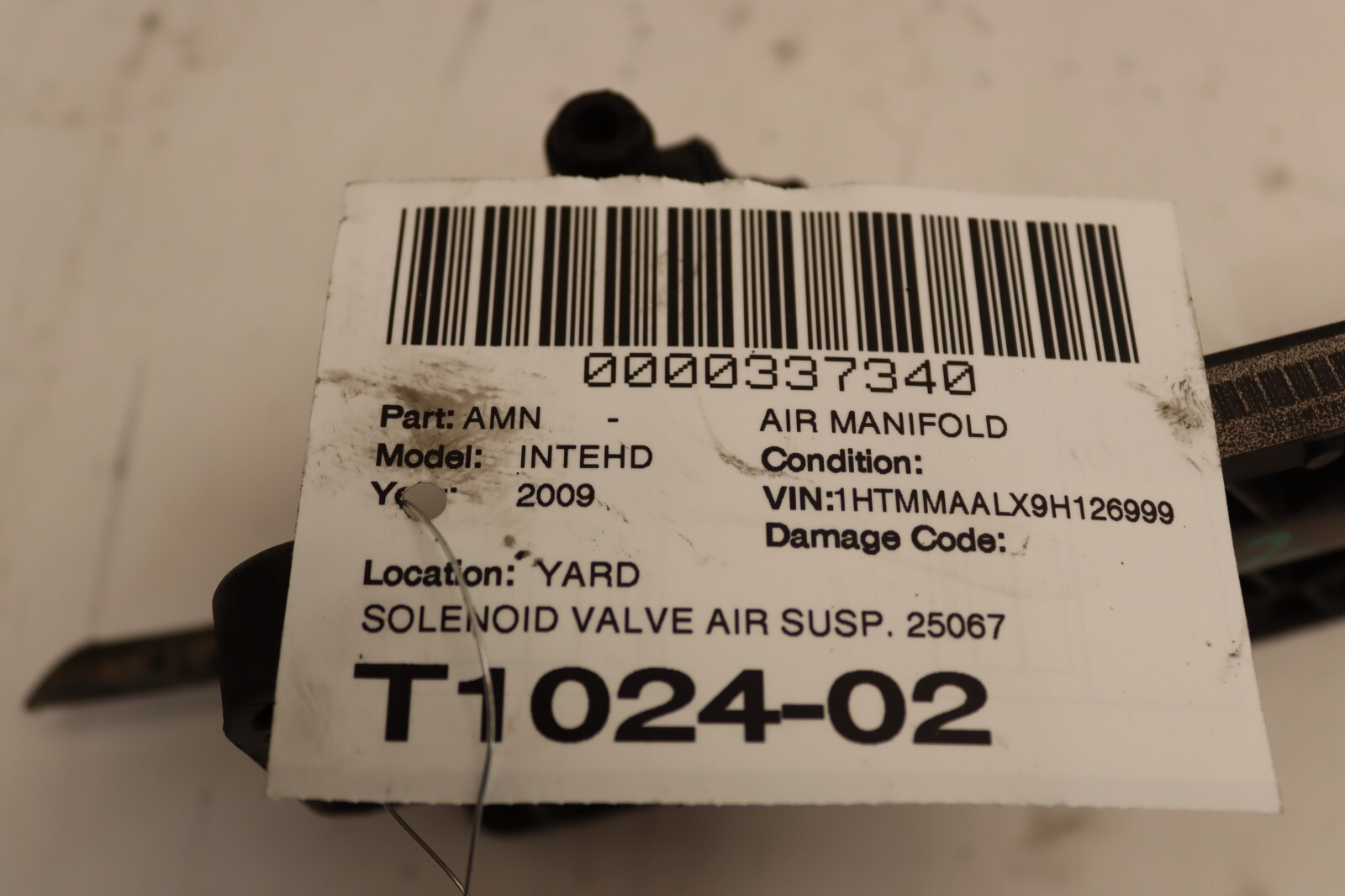 International Air Suspension Solenoid Kit 2506712C91 OEM for sale ...