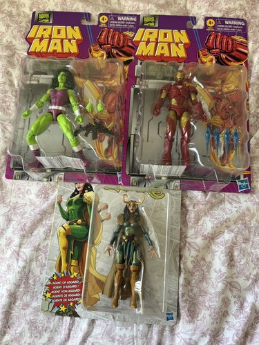 Marvel Legends Lot Of 3 She Hulk, Ironman And Loki | eBay