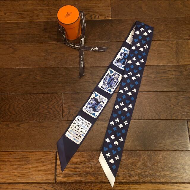 Hermes Twilly Jeu De Cartes playing cards scarf silk … - Gem