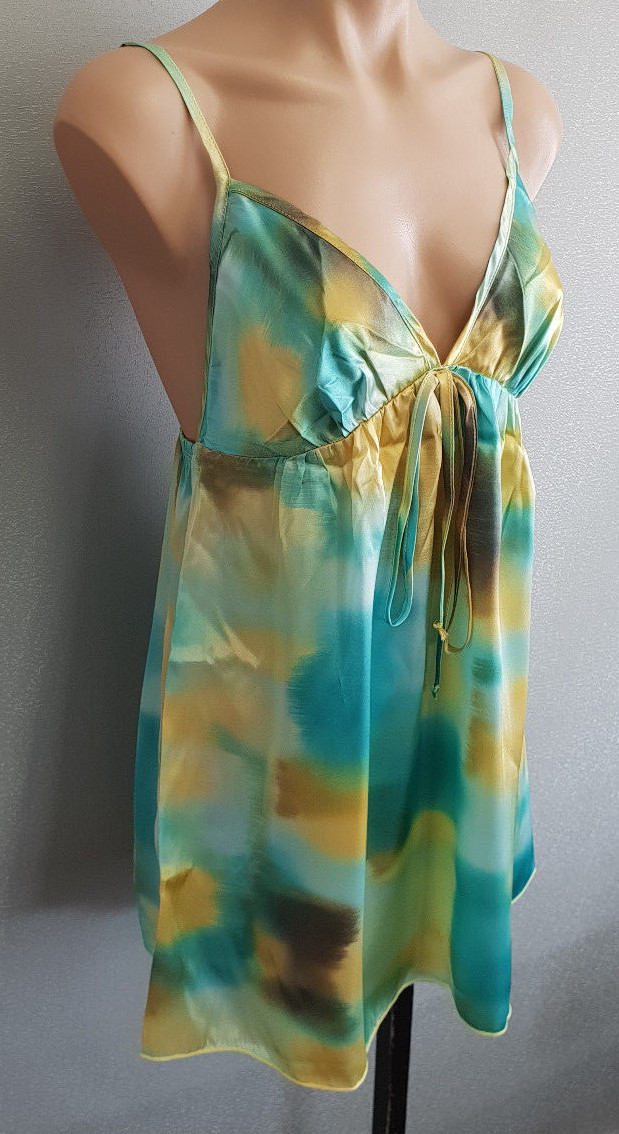 BNWT Womens Sz 10-12 Undercoverwear Pretty Kay Print Satin Cami Top | eBay