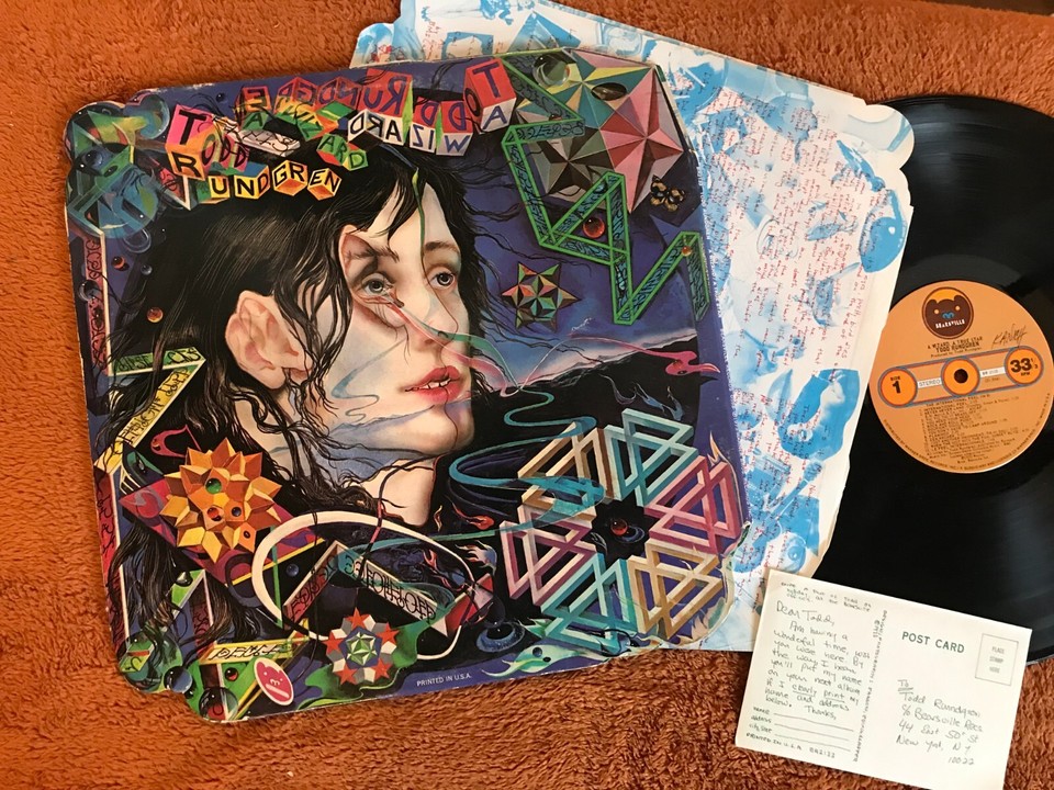 TODD RUNDGREN A Wizard True Star LP '73 1st w/STERLING RL stamp & etch ...