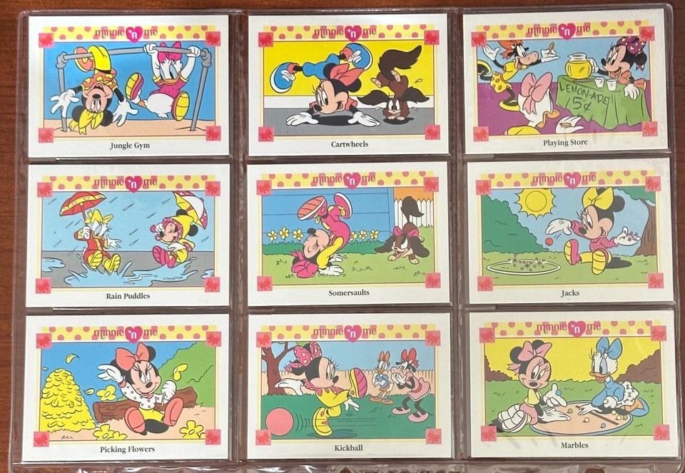 1991 Impel Disney Minnie 'N Me Trading Cards 1-160 - Pick Your Card ...