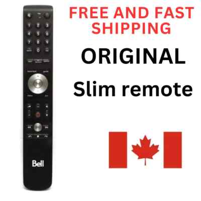 BELL TV SLIM IR REMOTE CONTROL 9500, 7500, 6500 SATELLITE FIBE TV ...