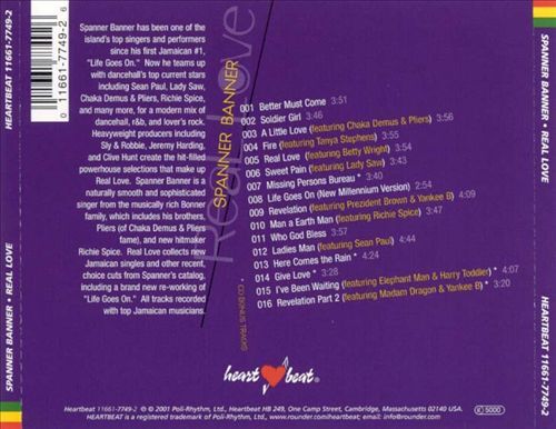 SPANNER BANNER - REAL LOVE * NEW CD 11661774926 | eBay