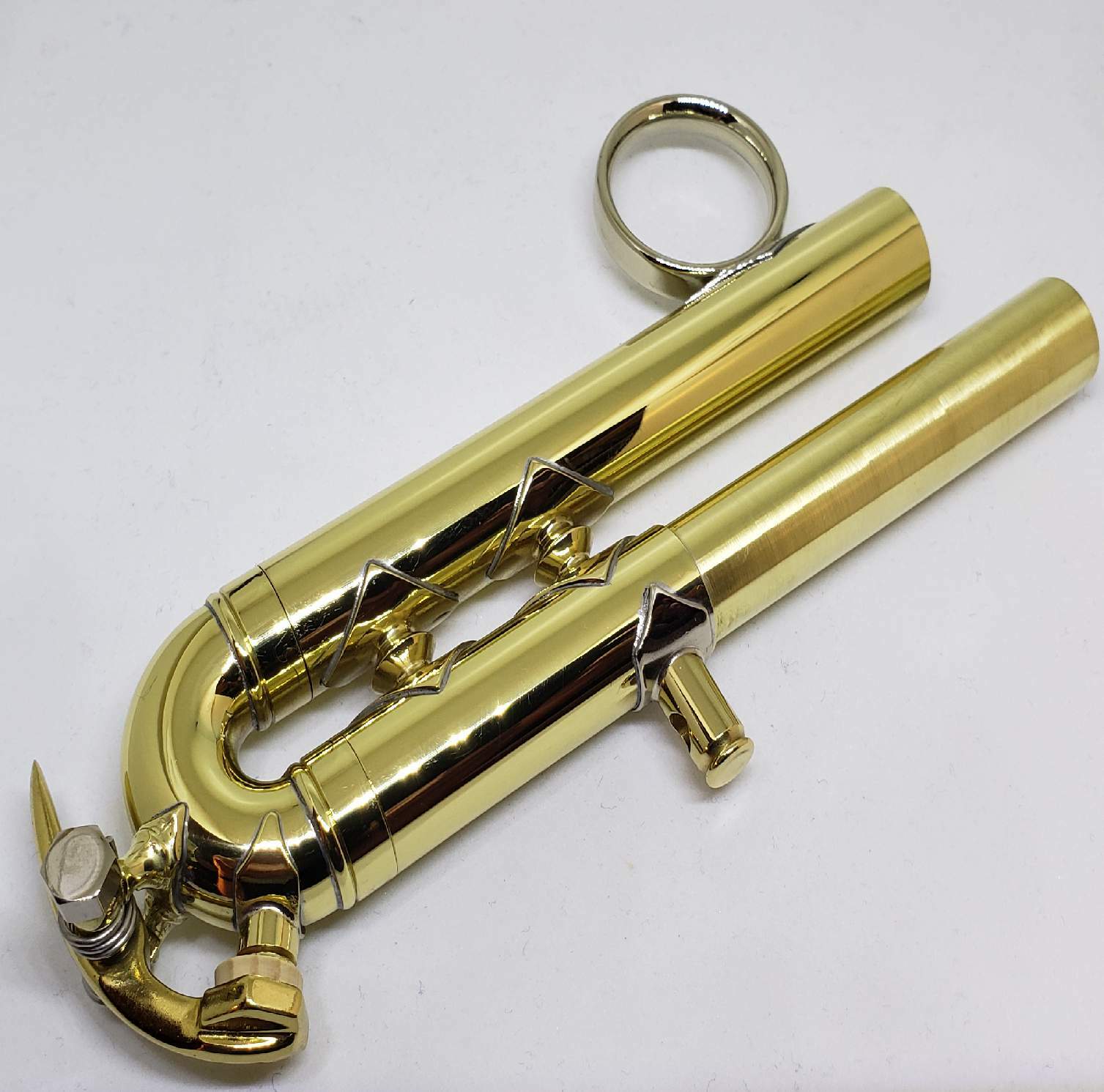Bach Trumpet 3rd Slide Assembly, Complete w/ Waterkey, Light, Medium ...
