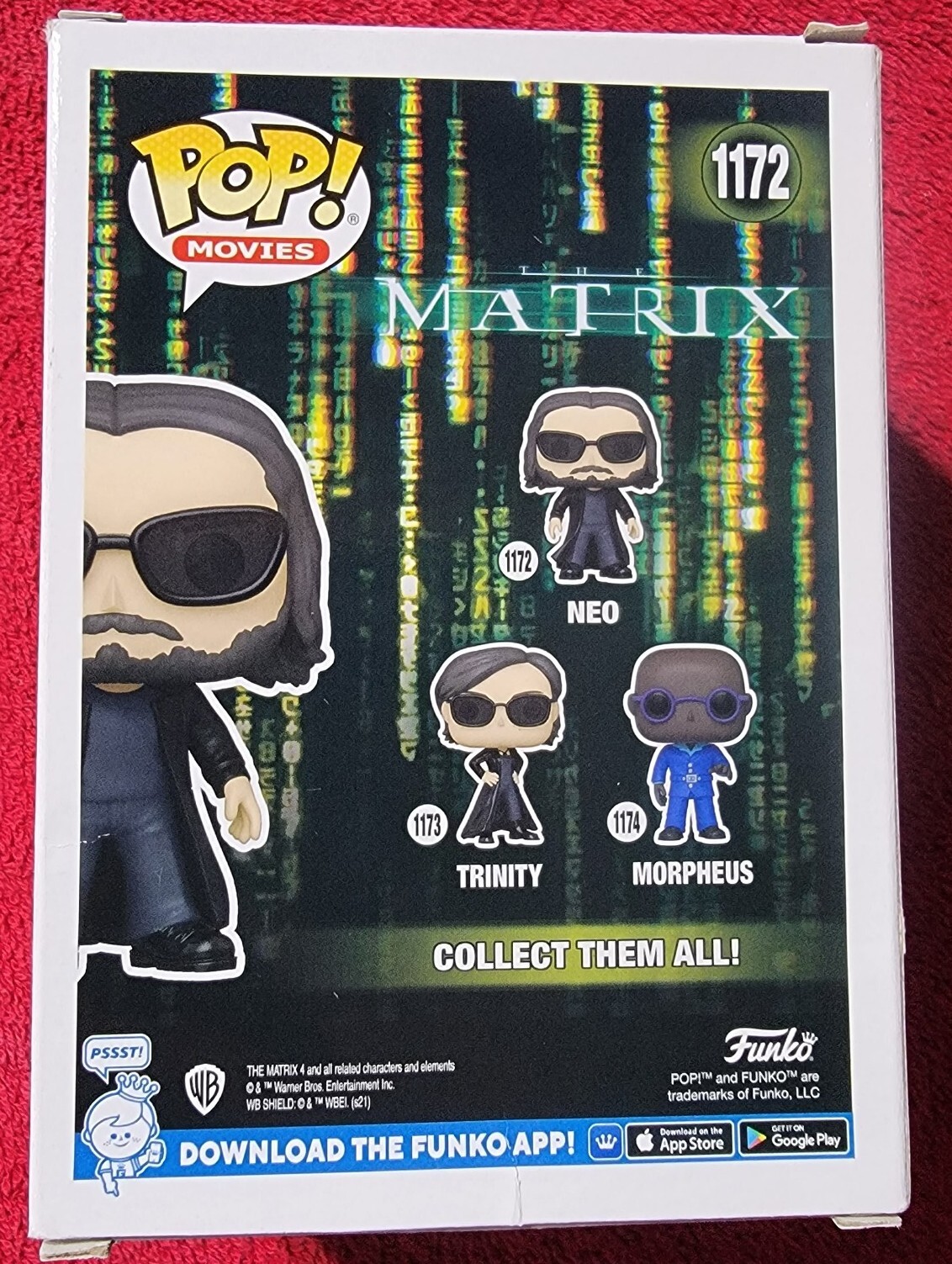 The Matrix Keanu Reeves Autographed Neo Funko Pop BAS | eBay