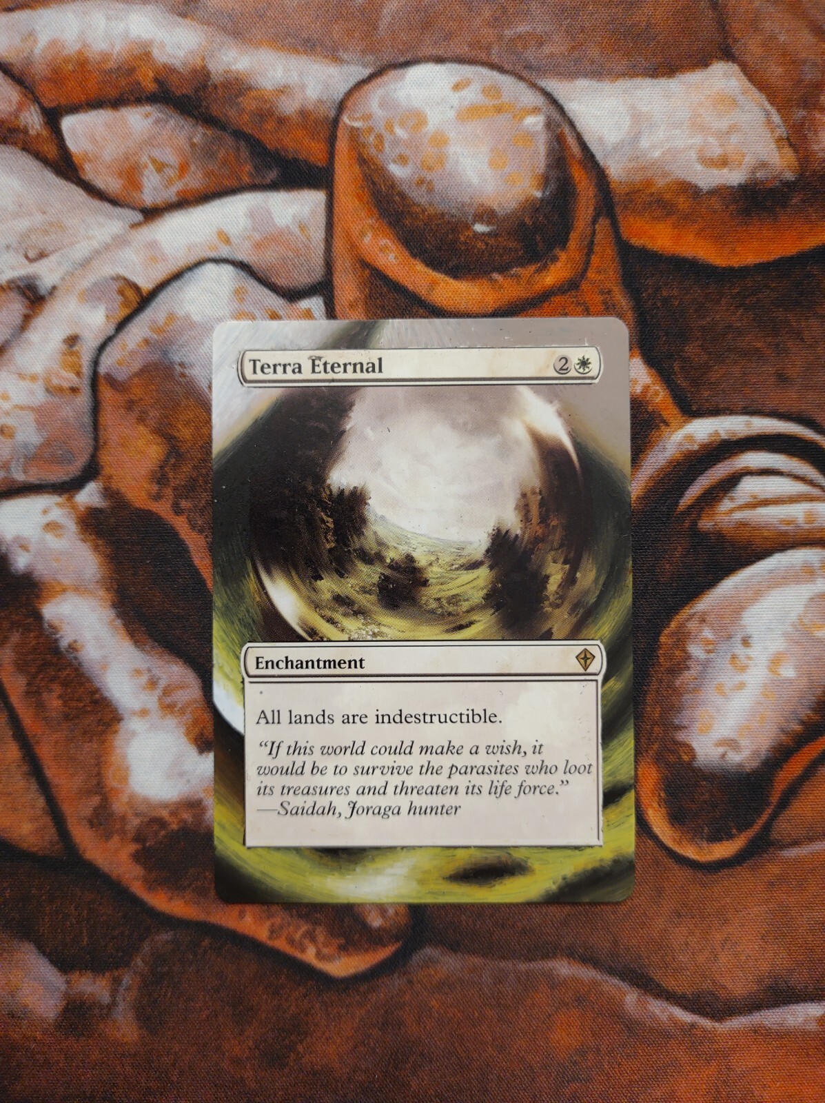 Magic the Gathering Terra Eternal #1 Hand Painted Unique Custom MTG ...