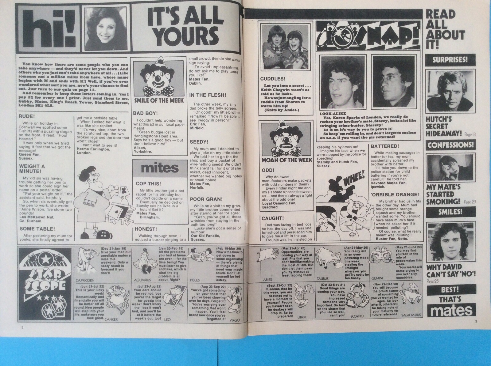 Mates Magazine 19 February 1977 19/02/1977. Peter Frampton | eBay UK