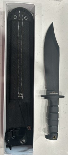 Ontario 'Spec Plus' SP-10 Marine Raider Bowie 1095HC Steel w/ Sheath ...