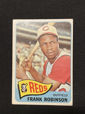 1965 Topps #120 Frank Robinson Cincinnati Reds Card | eBay