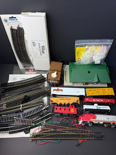 Bachmann - Foley's Express HO Scale Electric Train Set Santa Fe 307 | eBay