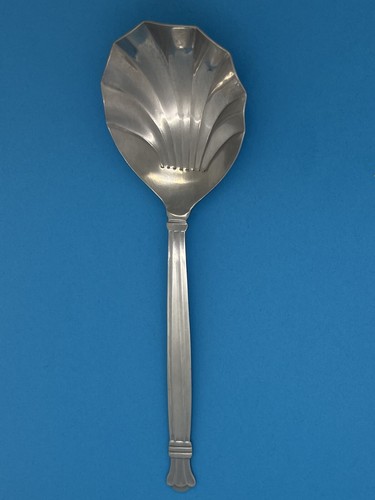 FARBERWARE ROYALE GLOSSY STAINLESS FLATWARE RIBBED BAND CASSEROLE SHELL ...