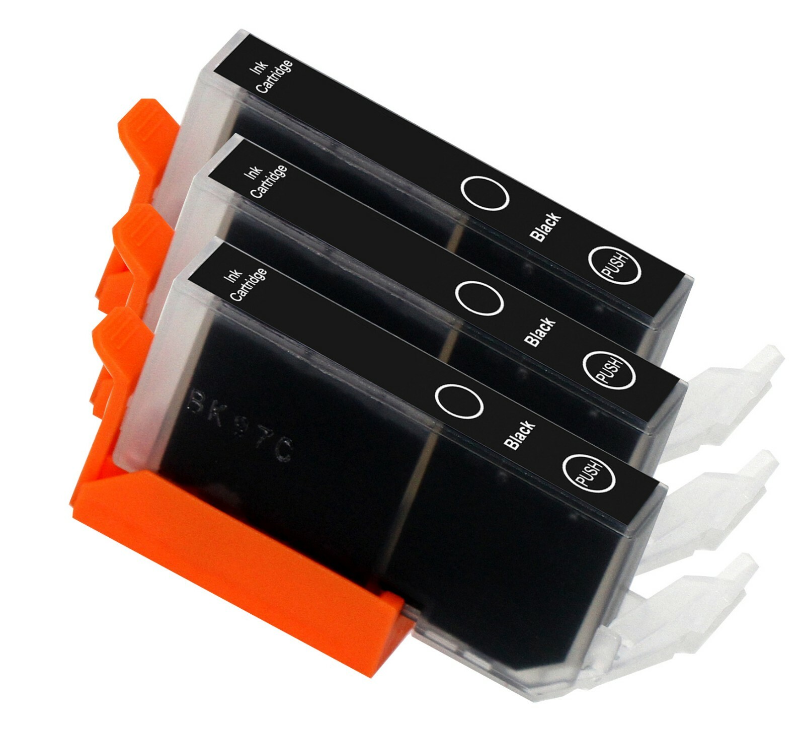 3PK BLACK Printer Ink for Canon CLi-226 226BK iP4820 MG5120 iP4920 ...