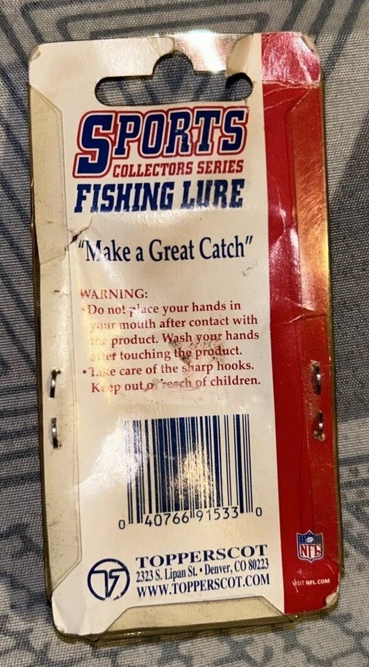 Vintage NFL - NY Fishing Lure Cast Hooks Sports Collector Series in ...