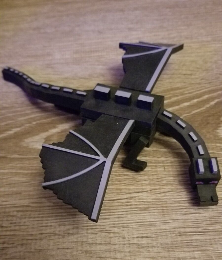 Bandai Minecraft Mine Keshi Ender Dragon Puzzle Figure Erasers Rare | eBay