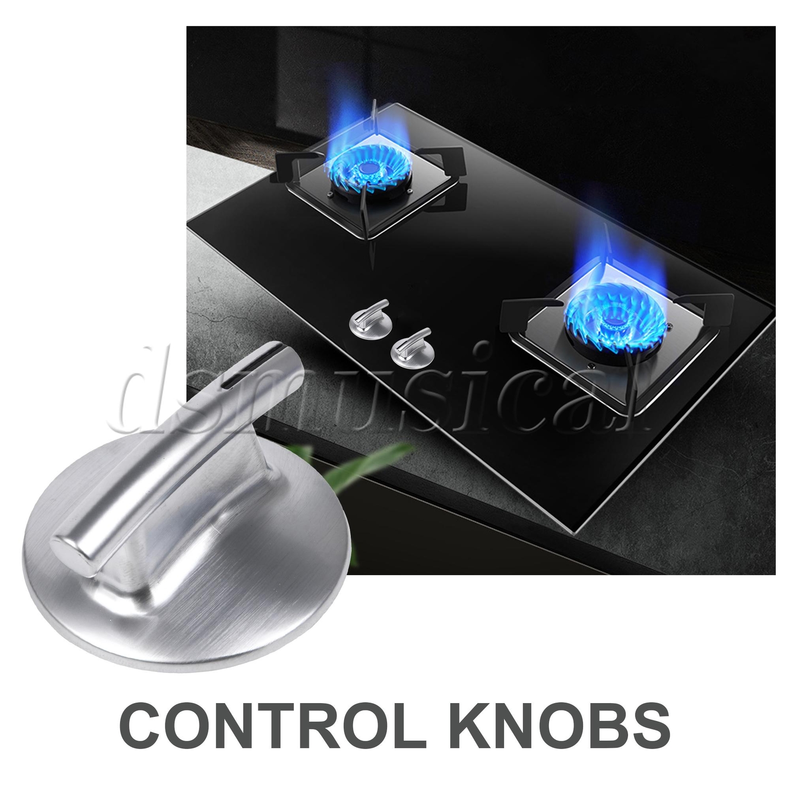 4 Pcs Oven Control Knobs 74010839 Replacement for Jenn-Air JED8430BDS ...