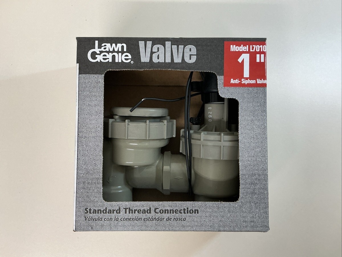 Lawn Genie Anti Siphon Valve