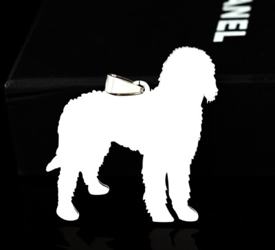 BIG SIZE Stainless Steel Golden doodle Labradoodle Doodle Dog Pendant ...