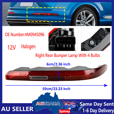 Right Rear Bumper Tail Lamp Fog Lamp Assembly 4M0945096 For AUDI Q7 ...