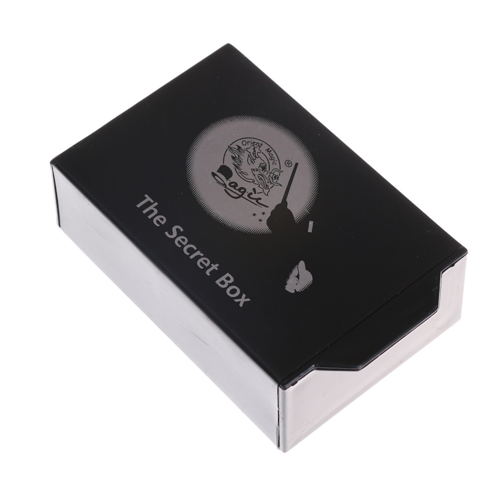 Magic Props The Secret Box Magic Black Pull Box Magic Tool Kids Trick ...