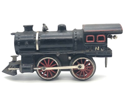 Bing O Gauge Cast Iron Steam Locomotive Train Wind Up Prewar WORKING | eBay