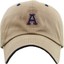 ABC Letter Embroidery INITIAL Khaki Dad Hat Baseball Cap Adjustable | eBay