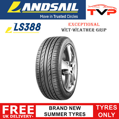 185/55/R14 Landsail Tyre 185 55 14 80H LS388 Summer EB Rated 69Db x1 ...