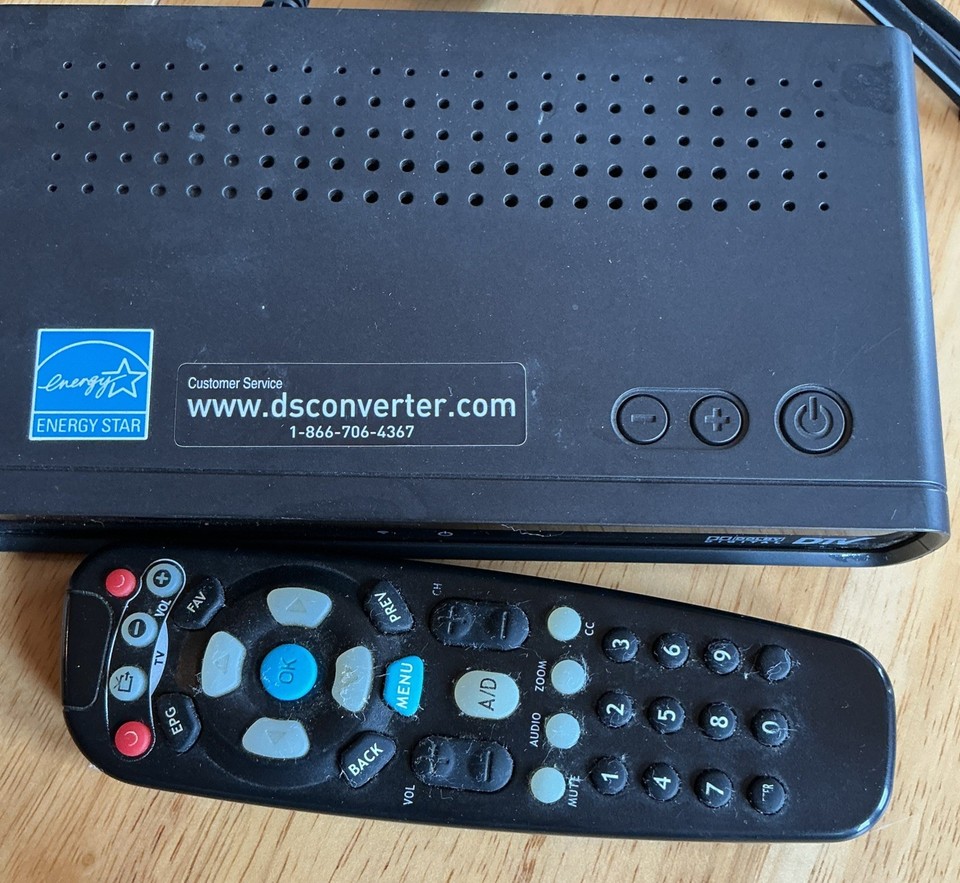 Analog Pass-Through DTV Converter Box #DTX9950 Used | eBay