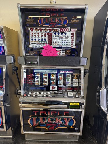 igt S2000 slot machine Triple Lucky 777 | eBay