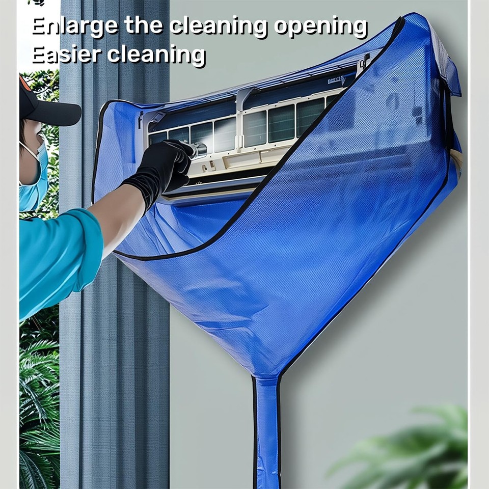 Mini Split Cleaning Bag Kit，Air Conditioner Cleaning Cover for Mini ...