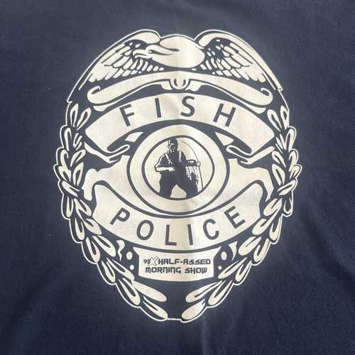People Person Funny Saying Mens T-shirt Graphic Tee Fish Police 93x ...