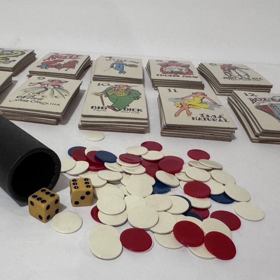 Vintage SNAKE EYES Game Circa 1930s By Selchow & Righter No. 27 ...