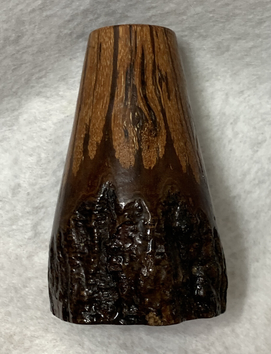 Tree Stump Wood Salt & Pepper Set | eBay