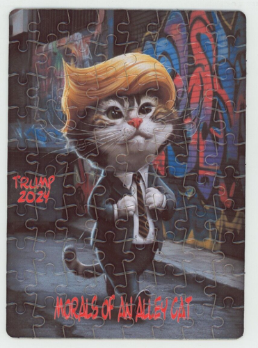 Alley Cat Donald Trump Jigsaw Puzzle - 80 pieces - Election 2024 | eBay