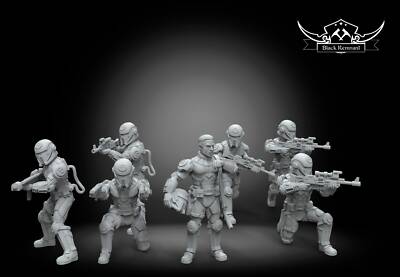 Rebel specForce Marines (7) - Modular - BLACK REMNANT | Legion ...