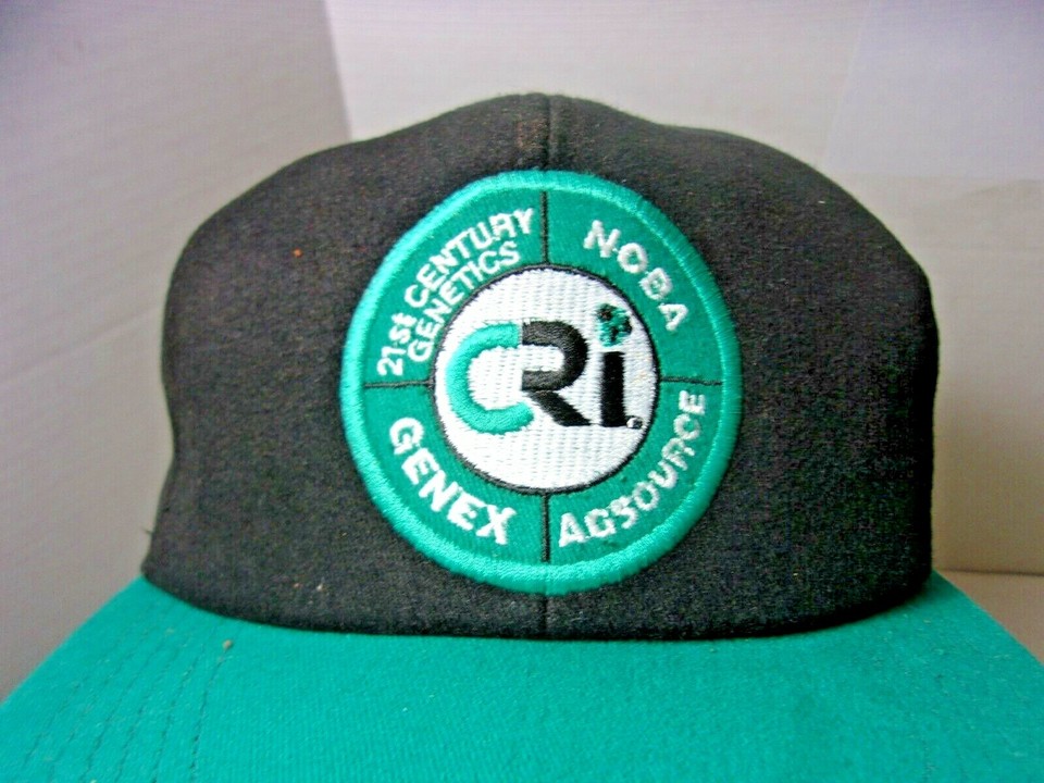 Vintage Genex AGSource NOBA Livestock Farmer Trucker Hat Cap K Products ...