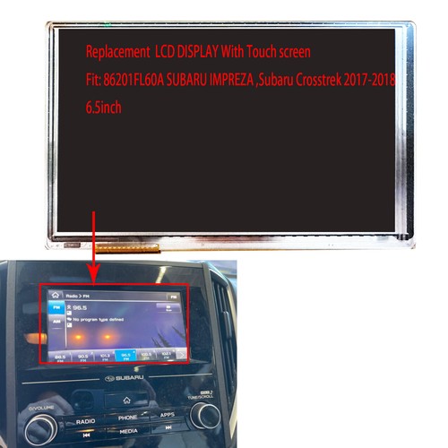 REPLACEMENT LCD Display Touch screen 2017-18 Subaru Impreza Crosstrek ...