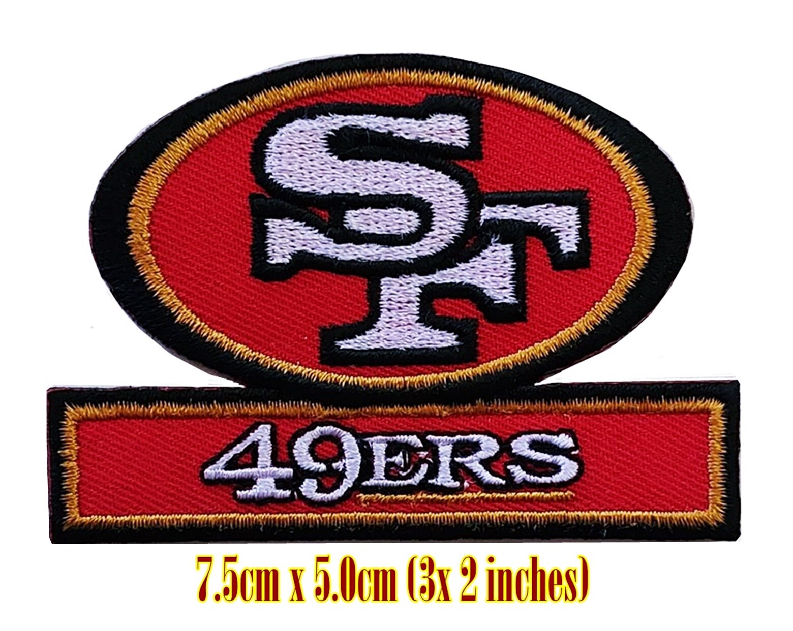 San Francisco 49ers NFL Footballs Patches Embroidery iron,sew(From Thai by USPS) | eBay