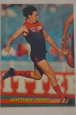 Melbourne Demons AFL-VFL Football Vintage Select In Action Card Matthew ...