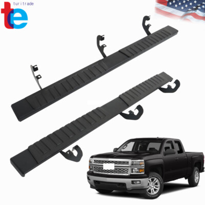 Running Boards for Chevy Silverado 2007-2018 Double Cab 6" Side Step ...